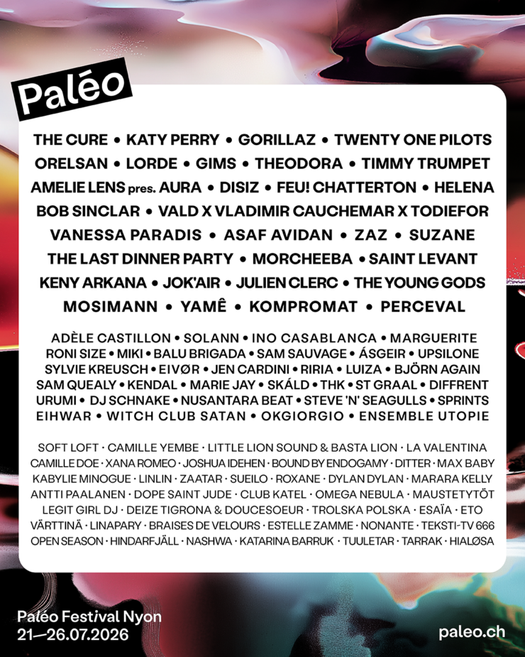 Paléo 2026 dévoile une programmation rugissante - Socialize Magazine